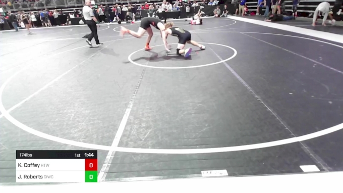 174 lbs Round Of 16 - Kolby Coffey, Herrin Tiger Wrestling vs Jason ...