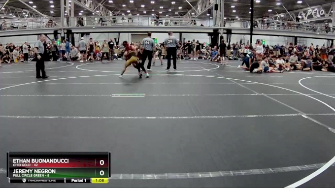 132 lbs Round 3 (8 Team) - Ethan Buonanducci, Ohio Gold vs Jeremy ...