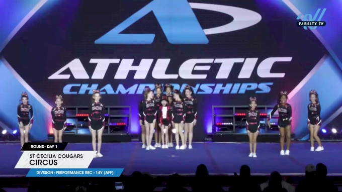 St Cecilia Cougars - Circus [2025 L1 Performance Rec - 14Y (AFF) Day 1] 2025 Athletic ...