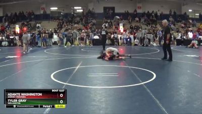 100 lbs Cons. Round 4 - Adante Washington, Harvey Twisters vs Tyler ...