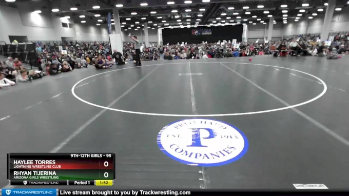 95 lbs Quarterfinal - Haylee Torres, Lightning Wrestling Club vs Rhyan ...