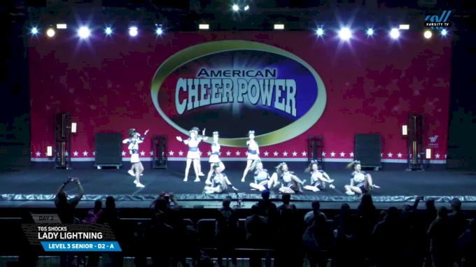 TGS Shocks - Lady Lightning [2025 L3 Senior - D2 - A Day 2] 2025 Cheer ...