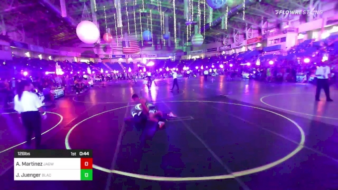 126 lbs Consi Of 16 #2 - Anastacio Martinez, JagWay vs Joe Juenger ...