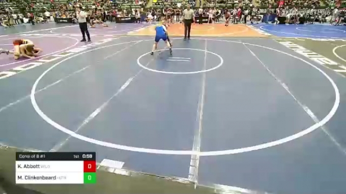 135 lbs Consi Of 8 #1 - Kayla Abbott, Wildcat WC vs McKenzie ...