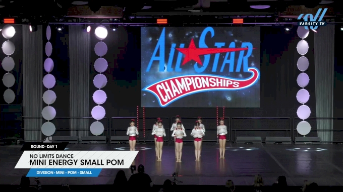 No Limits Dance - Mini Energy Small Pom [2025 Mini - Pom - Small Day 1 ...