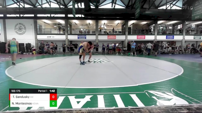 166-175 lbs Cons. Semi - Tyler Sandusky, Alphas Wrestling vs Nicholas ...