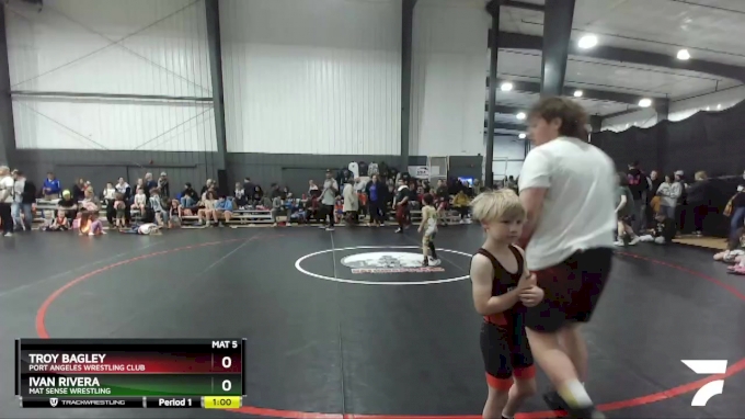 45-47 lbs Round 1 - Troy Bagley, Port Angeles Wrestling Club vs Ivan ...