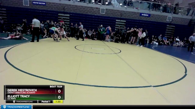 185 lbs Semifinal - Elliott Tracy, Lil Mavs vs Derek Mestrovich, Legacy ...