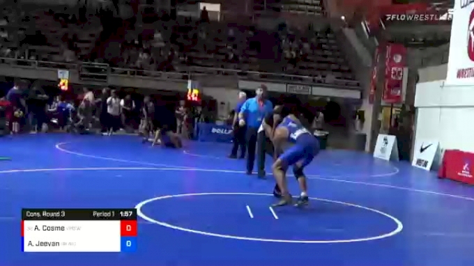 152 lbs Cons. Round 3 - Alex Cosme, Vista High School Wrestling vs ...
