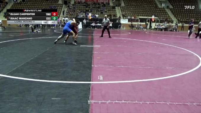 1A-4A 215 Cons. Round 4 - Elijah Carpenter, T. R. Miller vs Isaac ...
