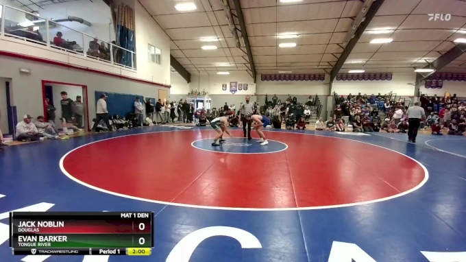 138 lbs Champ. Round 2 - Evan Barker, Tongue River vs Jack Noblin, Douglas