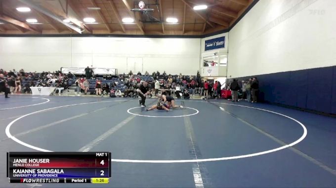 145 lbs Cons. Semi - Berlyn Davis, Westcliff University vs Stephanie ...