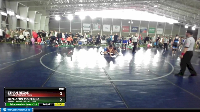 130 lbs 3rd Place Match - Ethan Regas, Cornerstone Mat Club vs Benjamin ...