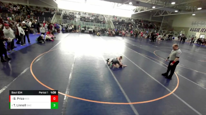 72 lbs Quarterfinal - Brecken Price, Brothers Of Steel vs Tyson Linnell ...