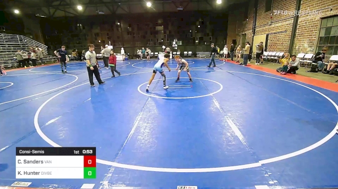 92-98 lbs Consolation - Carter Sanders, Van Buren Matdawgs vs Kameron ...