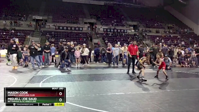 55-57 lbs Round 3 - Miguell-Joe Saud, Betterman Elite Wrestling vs ...