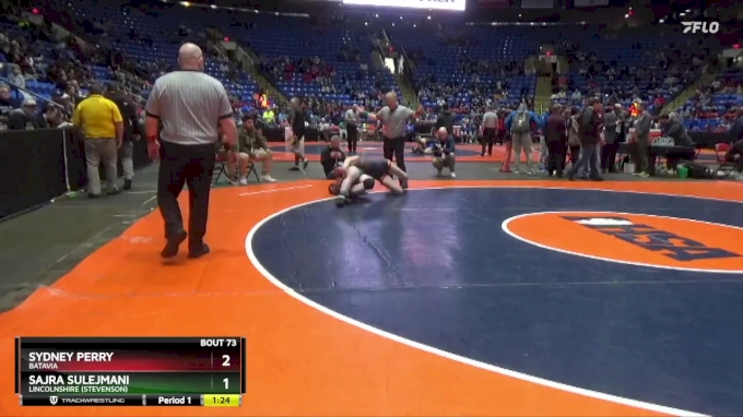 145 lbs Champ. Round 1 - Sydney Perry, Batavia vs Sajra Sulejmani ...