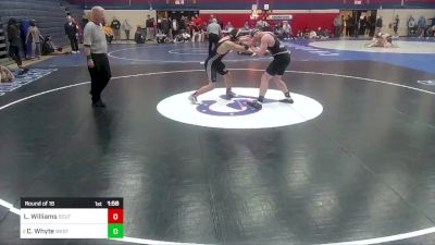 215 lbs Round Of 16 - Lucian Williams, South Side vs Colin Whyte, West ...