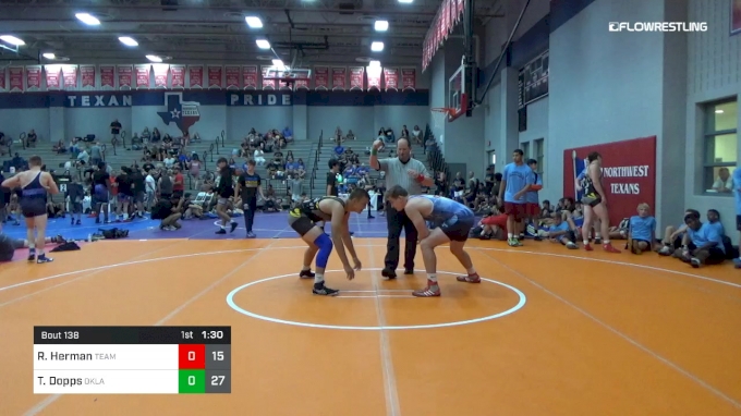 185 lbs Rr Rnd 4 - Ryan Herman, Team STL vs Trevor Dopps, Oklahoma Rampage
