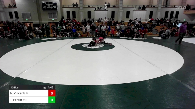 132 lbs Quarterfinal - Nolan Vincenti, Silver Lake vs Tristan Forest ...