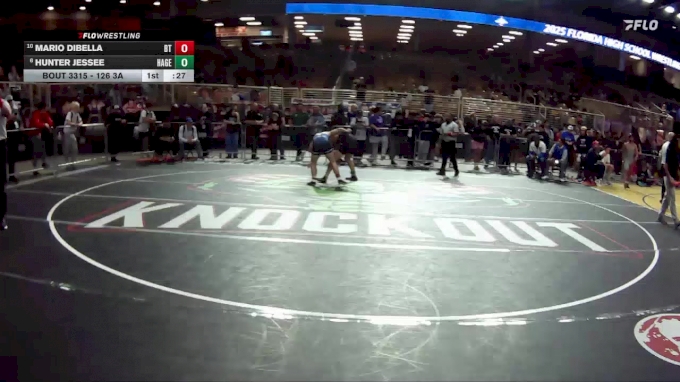 126 3A Cons. Round 3 - Mario DiBella, Bartram Trail vs Hunter Jessee ...