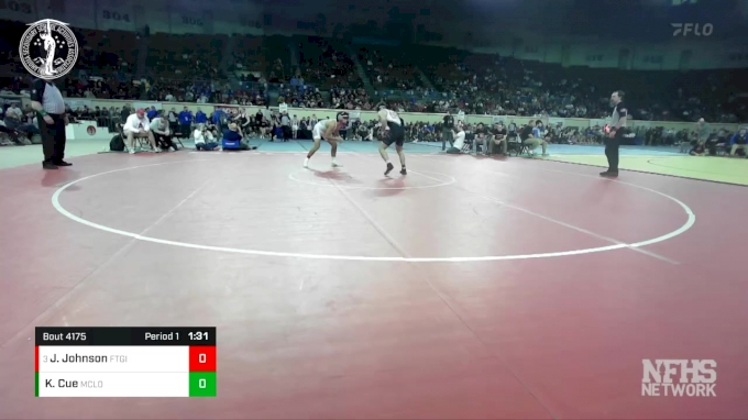 4A-144 lbs 3rd Place Match - Jaiden Johnson, FT. GIBSON vs Kaiden Cue ...