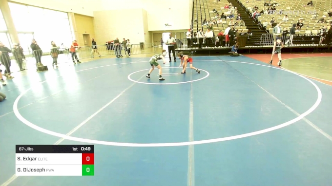 67-J lbs Consi Of 4 - Santino Edgar, Elite Wrestling vs Geno DiJoseph ...