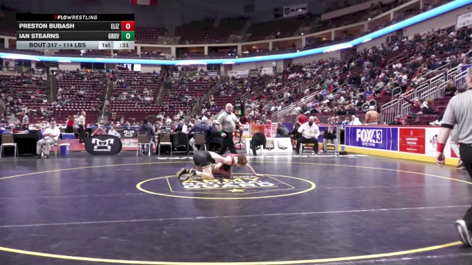 114 lbs Consi 3 - Preston Bubash, Elizabeth Forward vs Ian Stearns ...