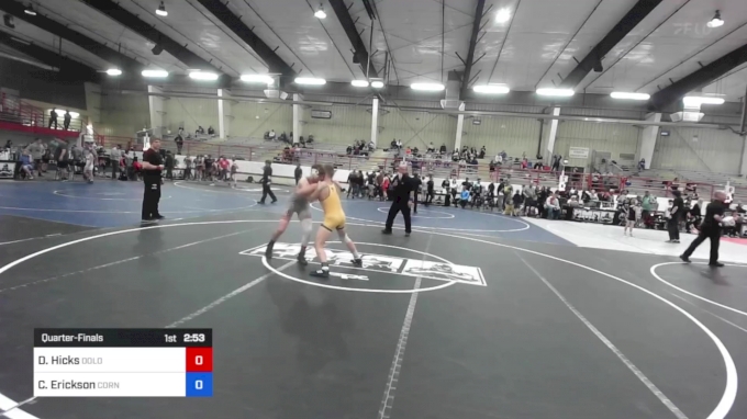 137 kg Quarterfinal - Darren Hicks, Dolores vs Chaz Erickson ...