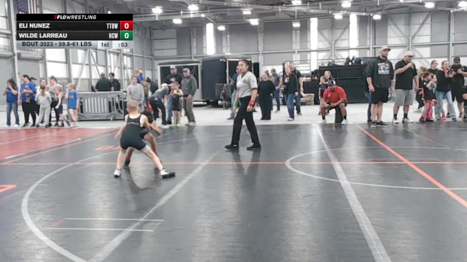 59.8-61 lbs Champ. Round 1 - Wilde Larreau, Hells Canyon Wrestling vs ...