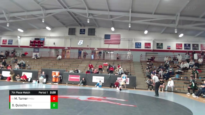 133 lbs 7th Place Match - Mason Turner, Fort Hays State vs Gavin ...