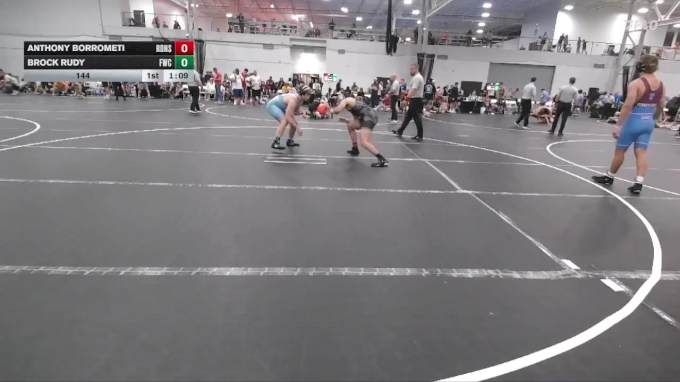144 lbs Semis & 1st Wrestleback (8 Team) - Brock Rudy, Freakztyle ...