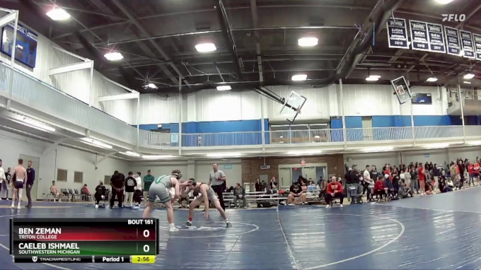149 lbs Cons. Round 3 - Caeleb Ishmael, Southwestern Michigan vs Ben ...