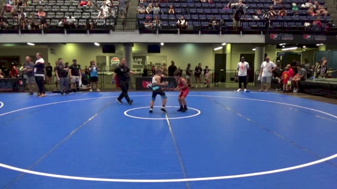 62 lbs Cons. Semis - Grayson Clark, Pedraza Wrestling vs Macoy Heishman ...