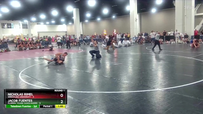 126 lbs Round 1 (6 Team) - Jacob Fuentes, Florida Young Gunslingers vs ...