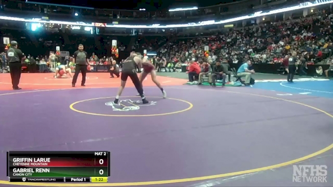 190-4A Quarterfinal - Gabriel Renn, Canon City vs Griffin Larue ...