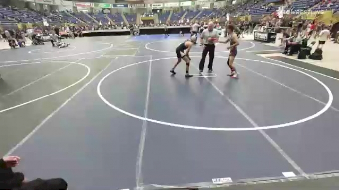 106 lbs Quarterfinal - Brody Townsend, Mingus Mountain WC vs Noah ...