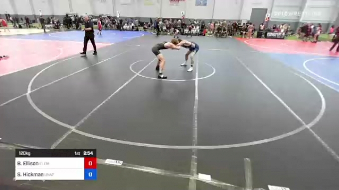 120 kg Semifinal - Blair Ellison, Element vs Skyler Hickman, Unattached