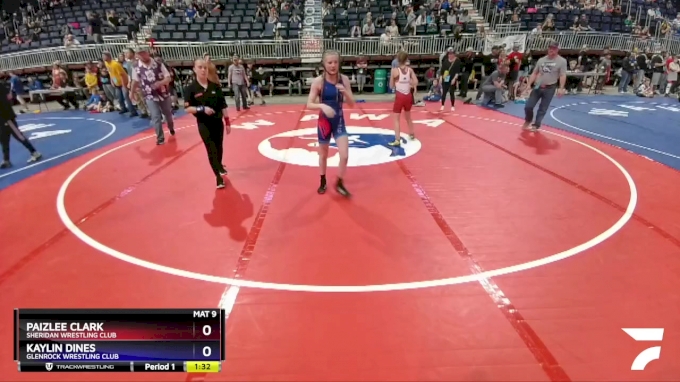 102 lbs Semifinal - Paizlee Clark, Sheridan Wrestling Club vs Kaylin ...