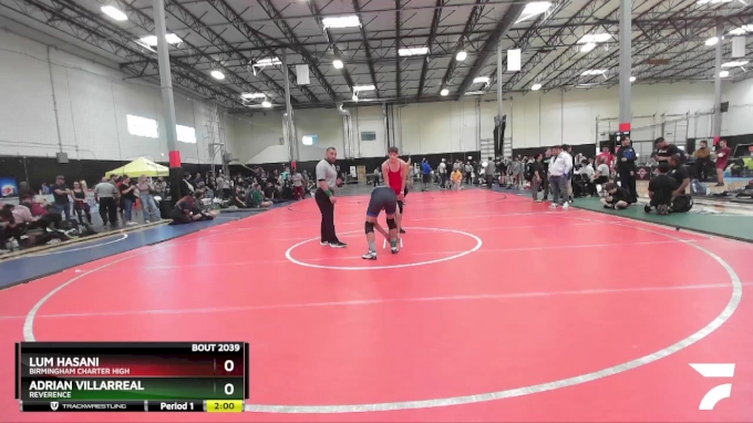 150 lbs Semifinal - Adrian Villarreal, Reverence vs Lum Hasani ...