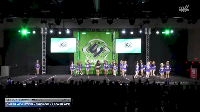 Cheer Athletics - Chicago - Lady Blaze [2026 L4 Senior - Medium Day 2 ...
