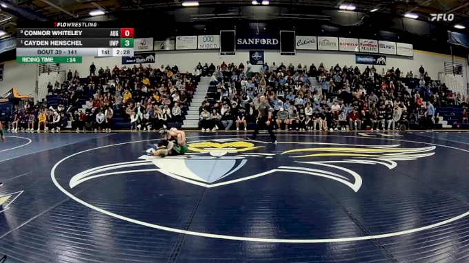 141 lbs Quarterfinal - Cayden Henschel, Wisconsin-Parkside vs Connor ...