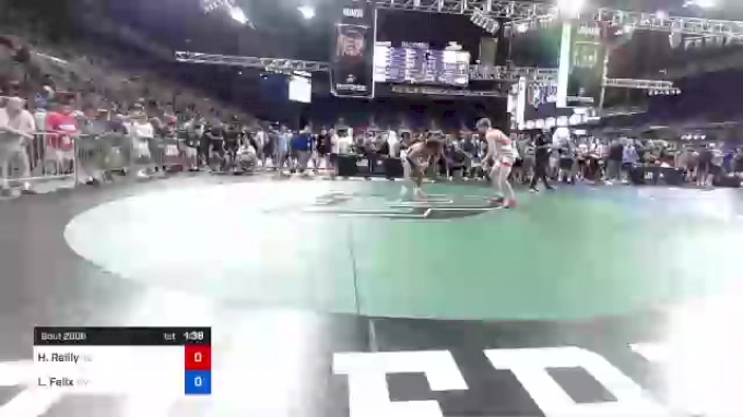 152 lbs Consi Of 8 #1 - Henry Reilly, Nebraska vs Luca Felix, West Virginia