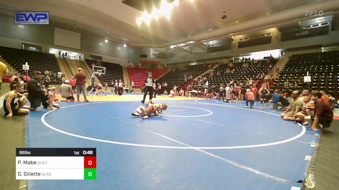 66 lbs 2nd Place - Parker Mabe, Quezada Wrestling Academy vs Gabe ...