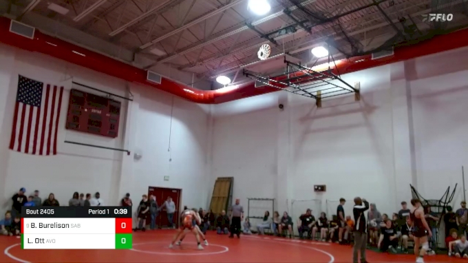 144 lbs Champ. Round 3 - Brayden Burelison, Cascade vs Logan Ott, Avon