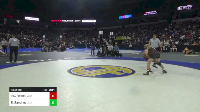 157 lbs Consi Of 16 #2 - Carson Howell, Vacaville vs Evan Sanchez ...
