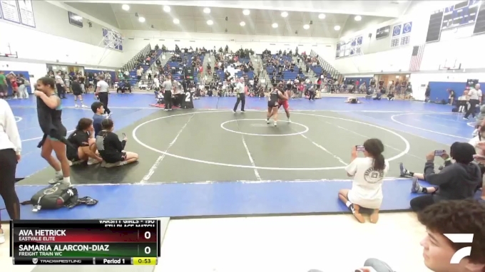 190 lbs 5th Place Match - Samaria Alarcon-diaz, Freight Train WC vs Ava ...