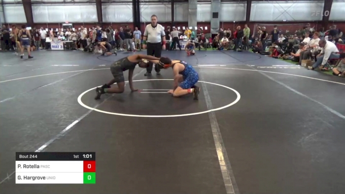 135 lbs Consi Of 8 #1 - Patrick Rotella, Pascack Hills vs Gabriel ...