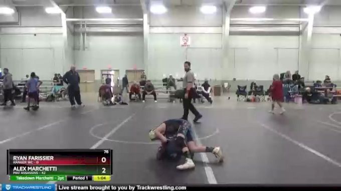 76 lbs Round 4 (8 Team) - Alex Marchetti, Mat Assassins vs Ryan ...