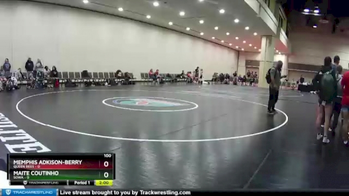 100 lbs Quarters & Wb (16 Team) - Memphis Adkison-Berry, Queen Bees vs ...